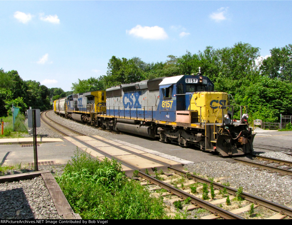 CSX 8157 and 380